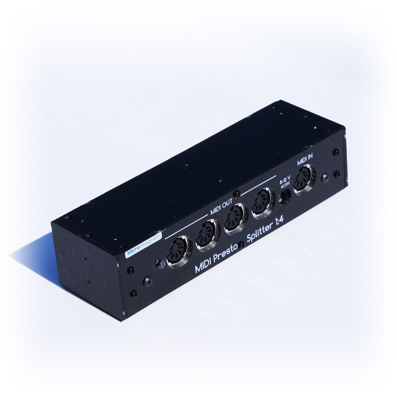 MIDI Splitter - splits MIDI signal from one input to four outputs